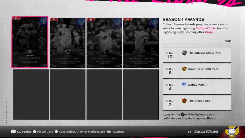 How to get the Bobby Witt Jr. Lightning Player card in MLB The Show 24