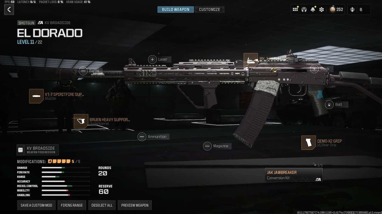 How to build the Warzone KV Broadside conversion kit OP loadout