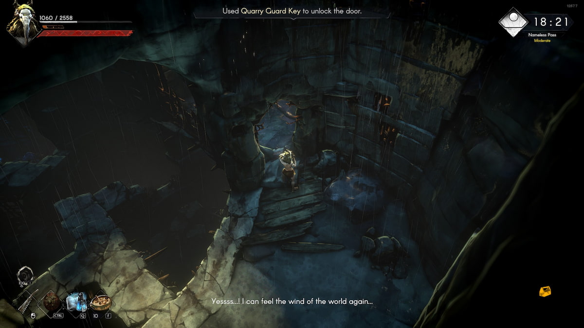 Where to find the Quarry Guard Key in No Rest For The Wicked
