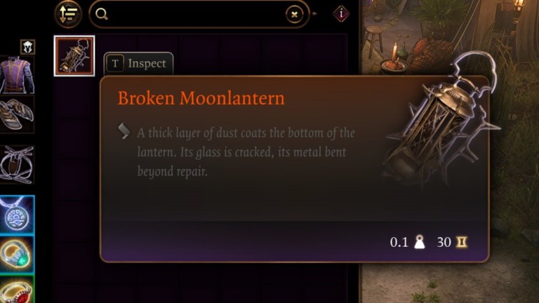 How to fix the broken Moon Lantern in Baldur's Gate 3 (BG3) – Destructoid