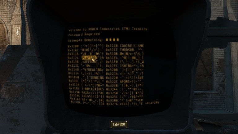 Fallout 4 Terminal password and hacking guide – Destructoid