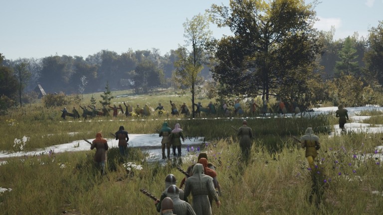 How to make weapons and armor in Manor Lords