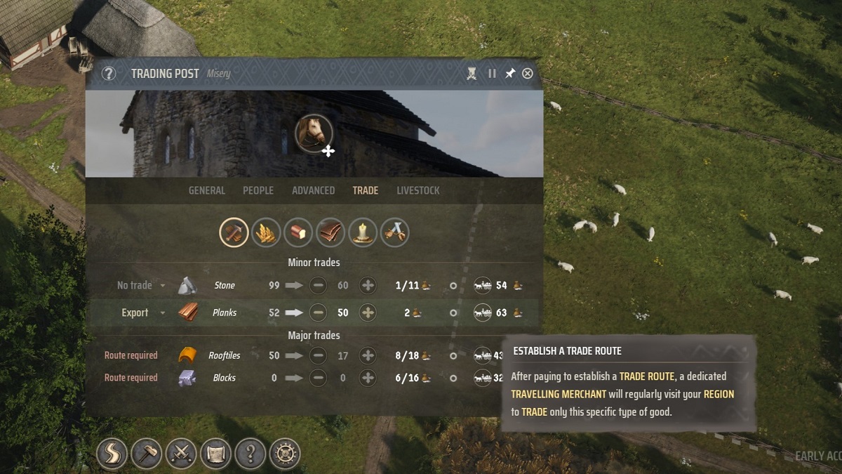 How to trade in Manor Lords