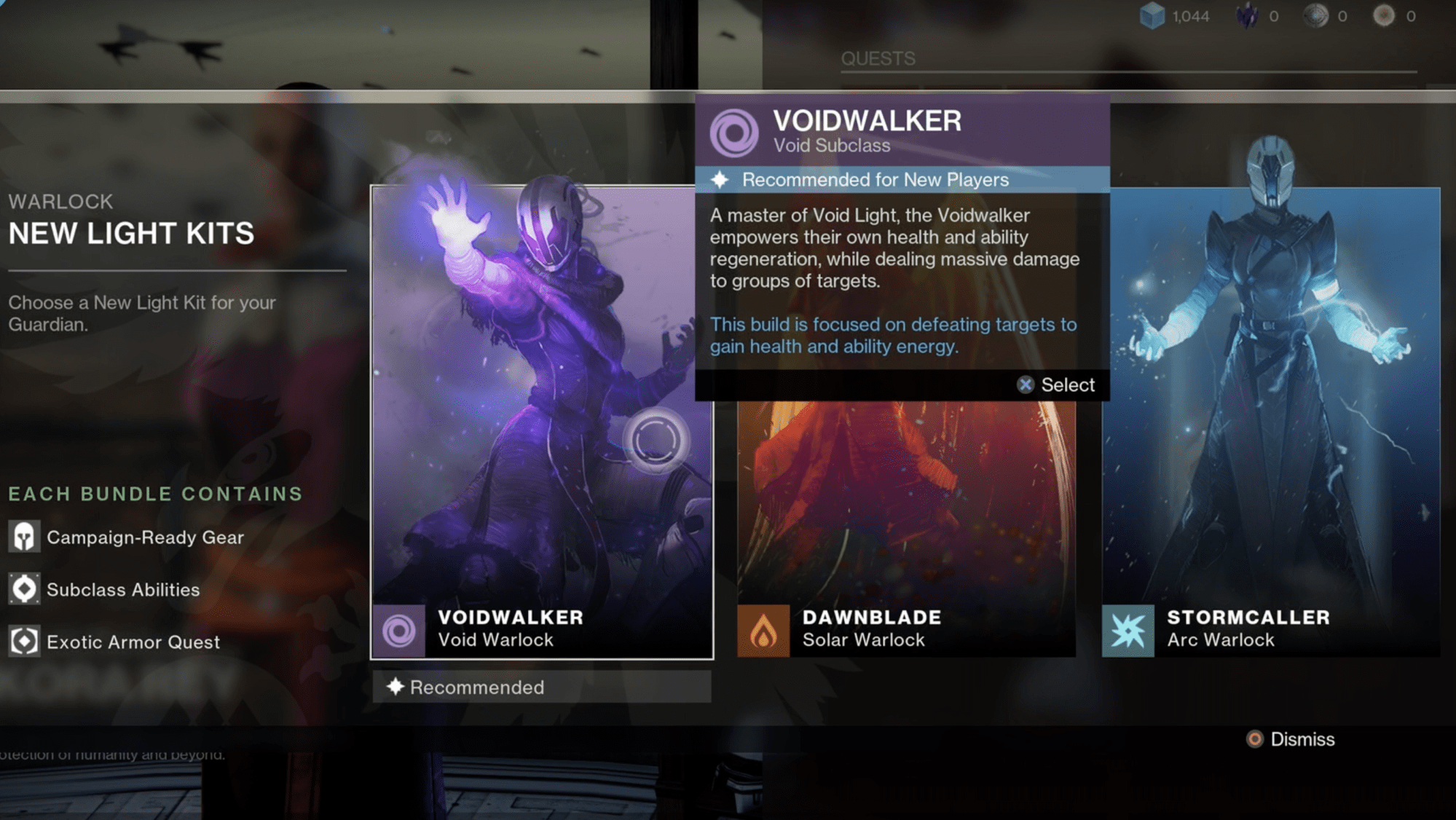 Destiny 2: Into the Light introduces onboarding skip for new players ...