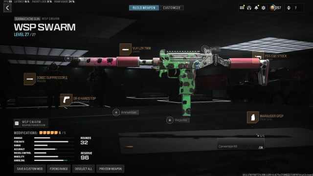 Best WSP Swarm loadouts for MW3 multiplayer