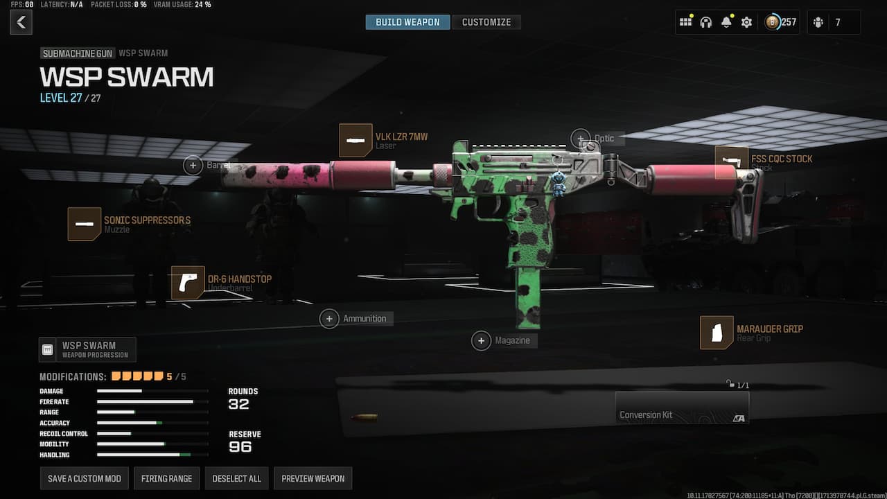 Best WSP Swarm loadouts for MW3 multiplayer