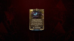 What are Augur mods in Warframe?
