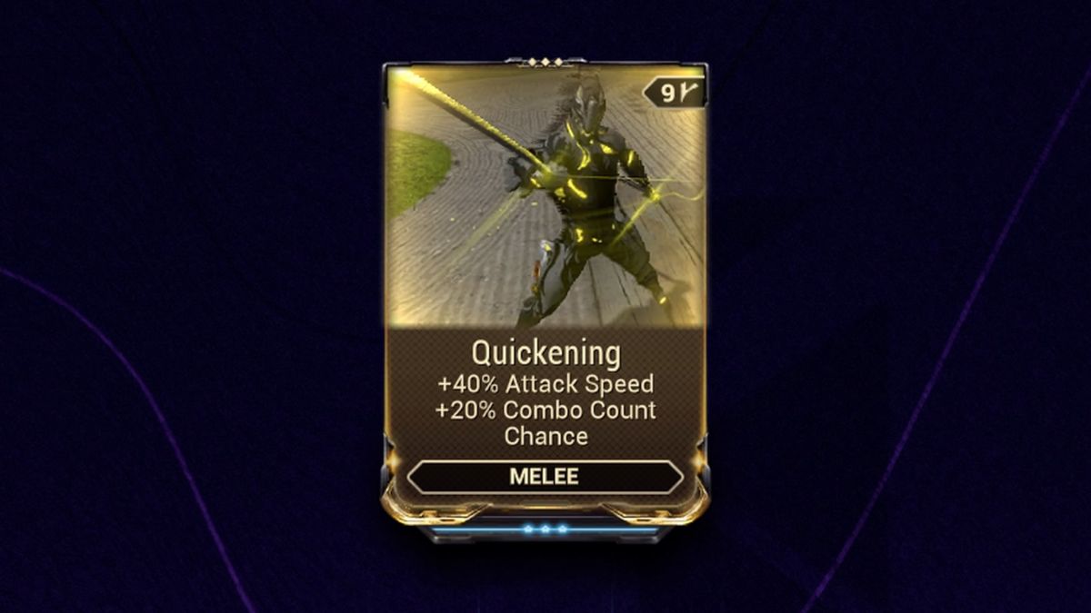 How to get the Quickening mod in Warframe