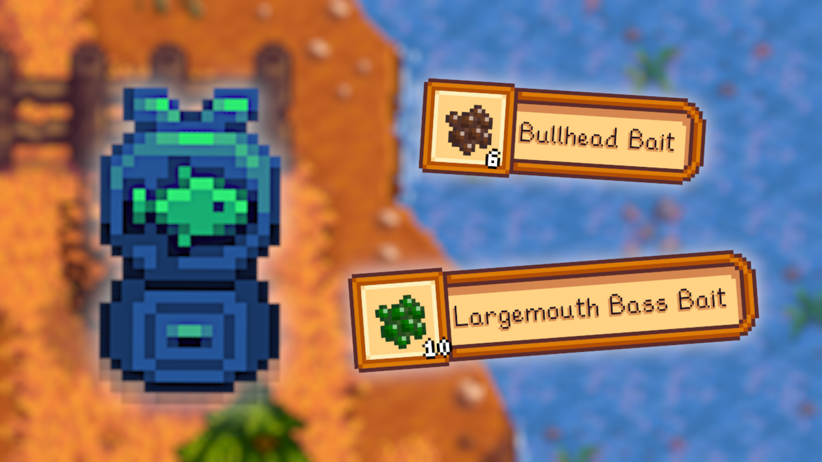 How to get and use a Bait Maker in Stardew Valley