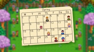 Stardew Valley birthday calendar and every villagers loved gifts