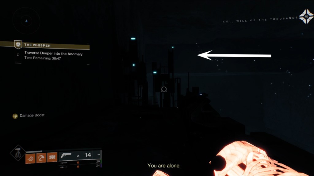 Where to find all of the Oracles in Destiny 2's The Whisper mission