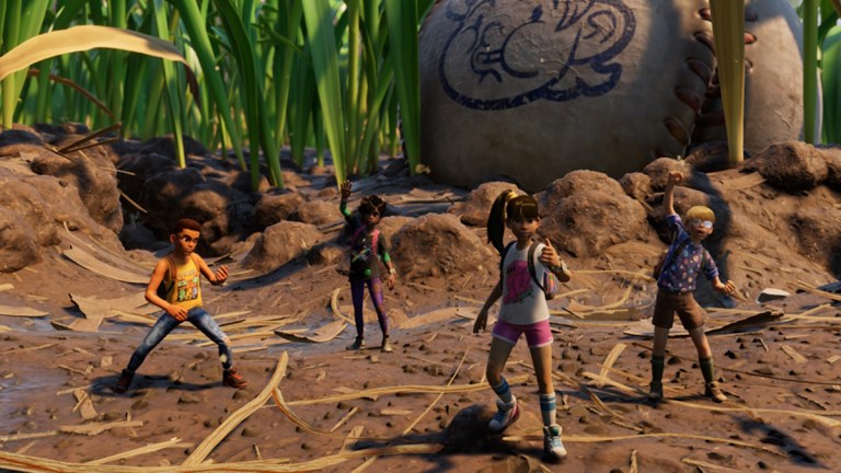 Does Grounded have split-screen co-op or crossplay?