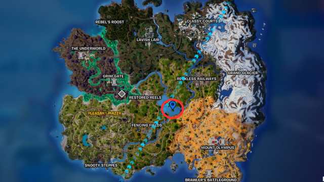 Fortnite Cerberus Snapshot Stage 3 quest location guide – Destructoid