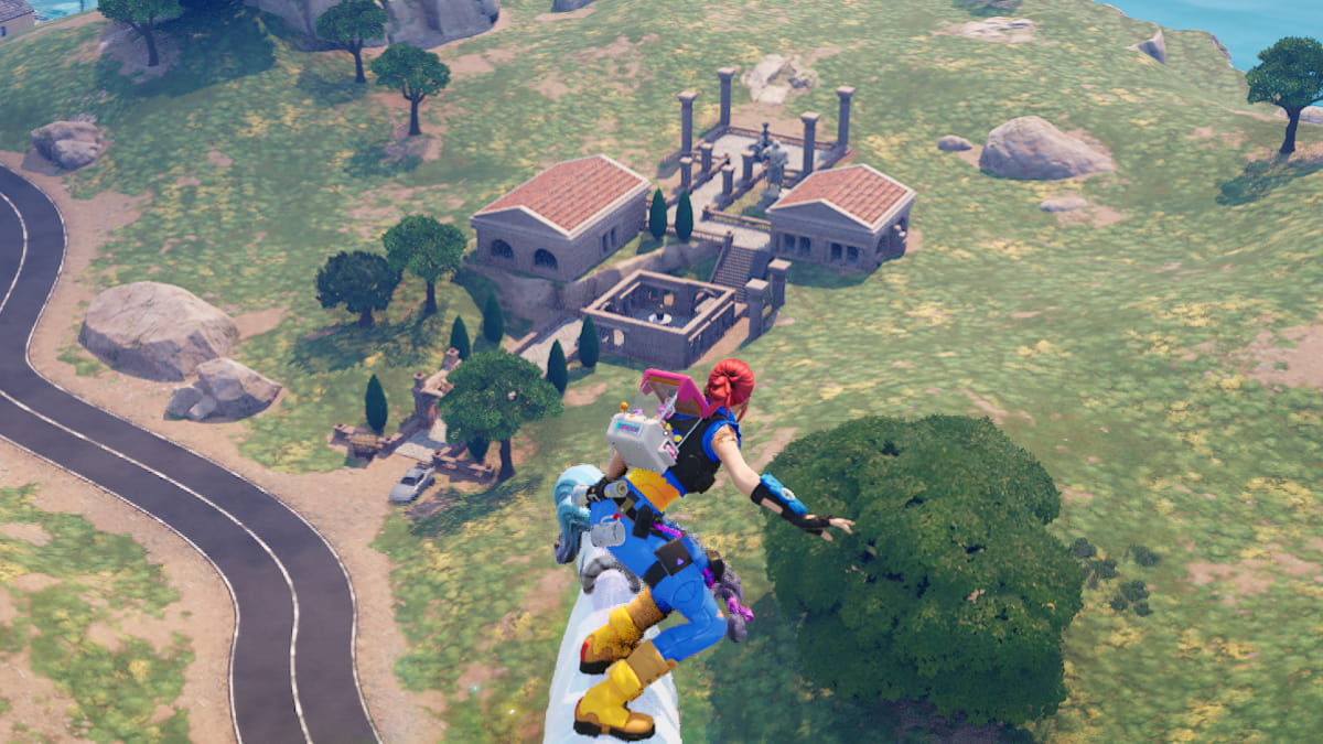How to find Mount Olympus and Coastal Columns in Fortnite