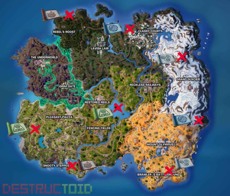 Fortnite Elemental Shrine locations – Destructoid