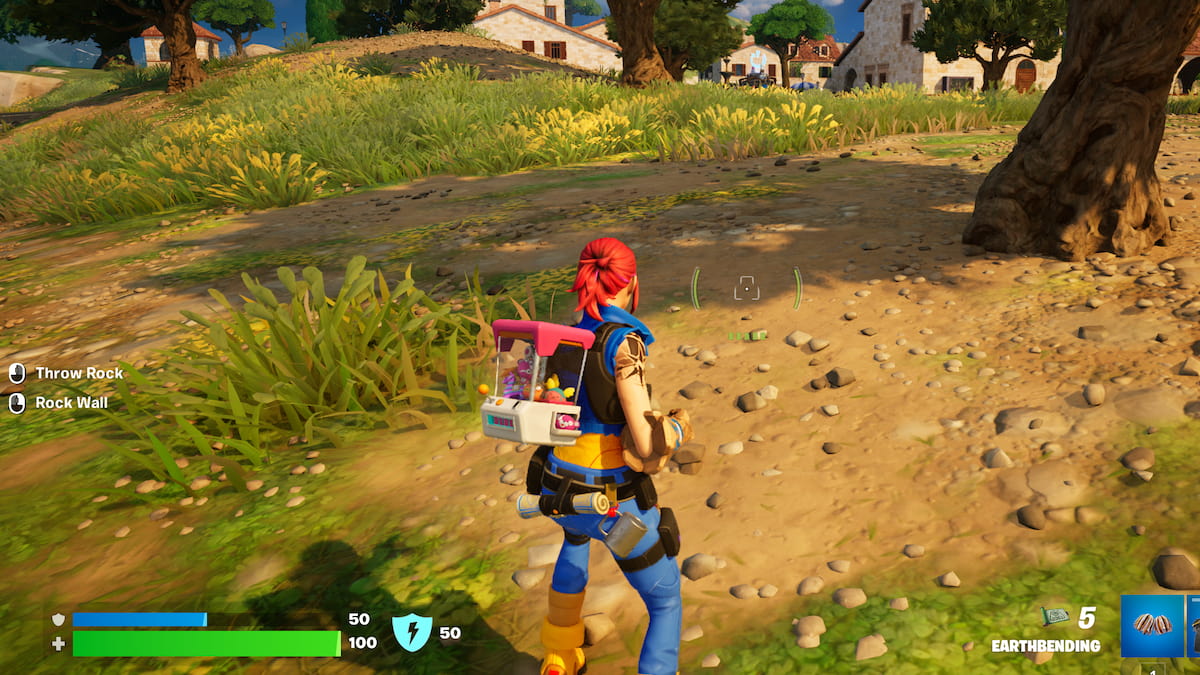 How to use the Earthbending rock wall and throw rock in Fortnite Avatar ...