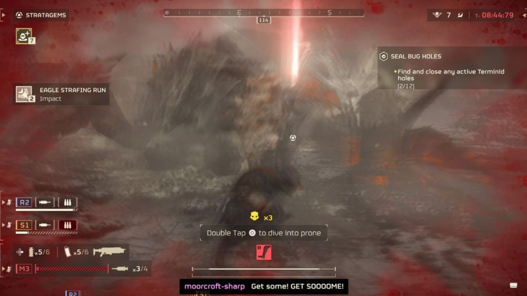 How to use the Eagle Strafing Run to maximize kills in Helldivers 2