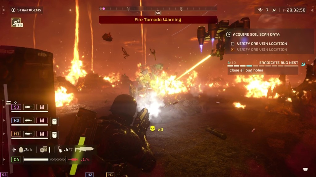 Helldivers 2: All Planetary Conditions and weather explained with symbols