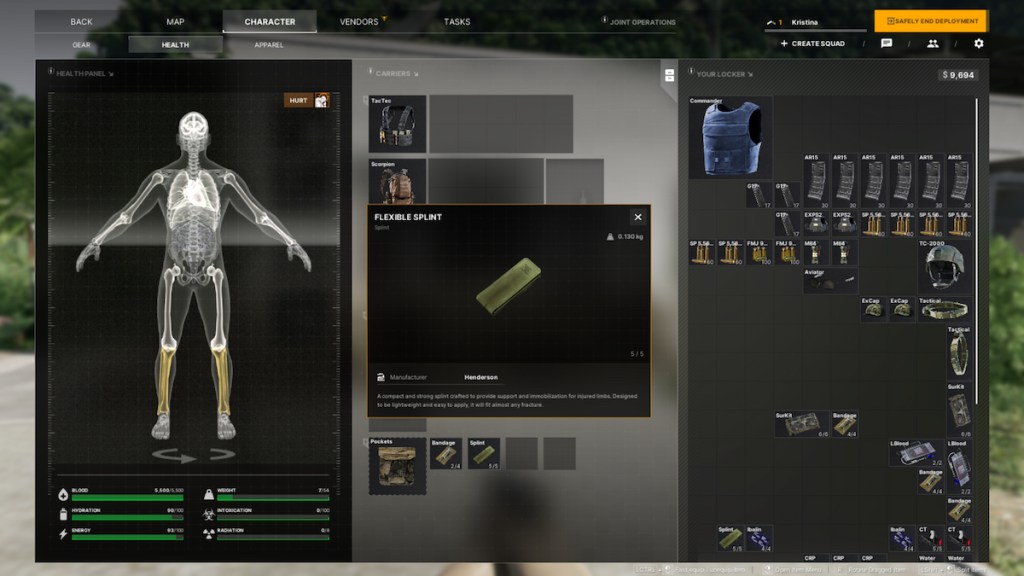Gray Zone Warfare Health system, explained