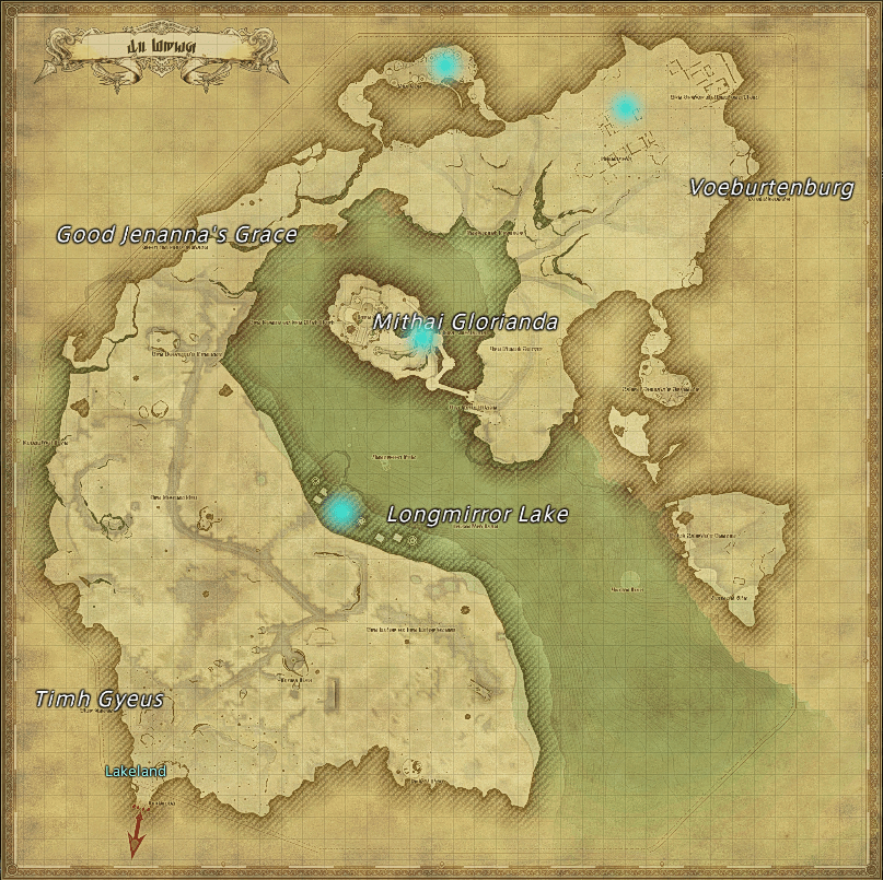 All FFXIV Aether Current locations by expansion and map