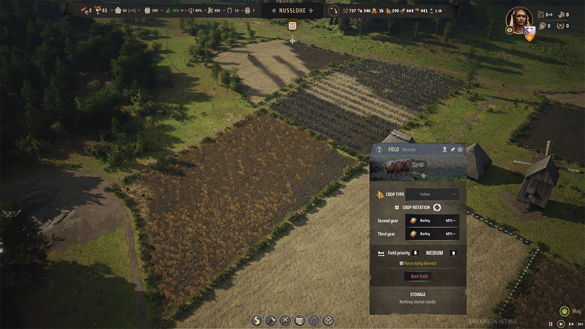 How to farm in Manor Lords