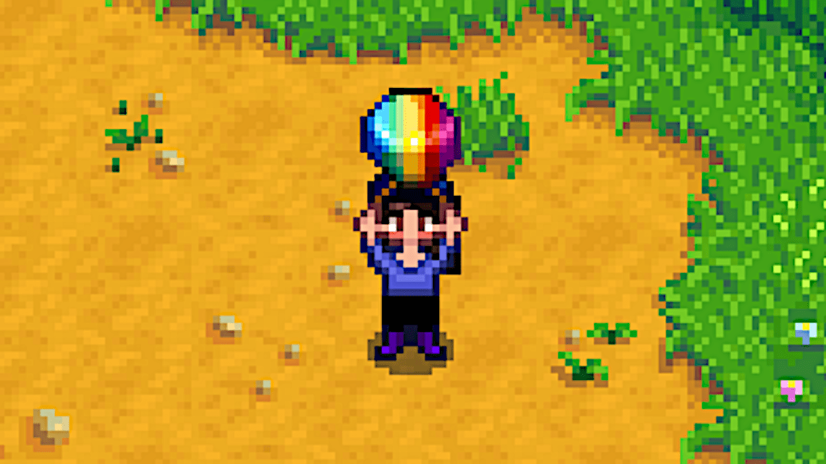 How to get the Galaxy Sword in Stardew Valley