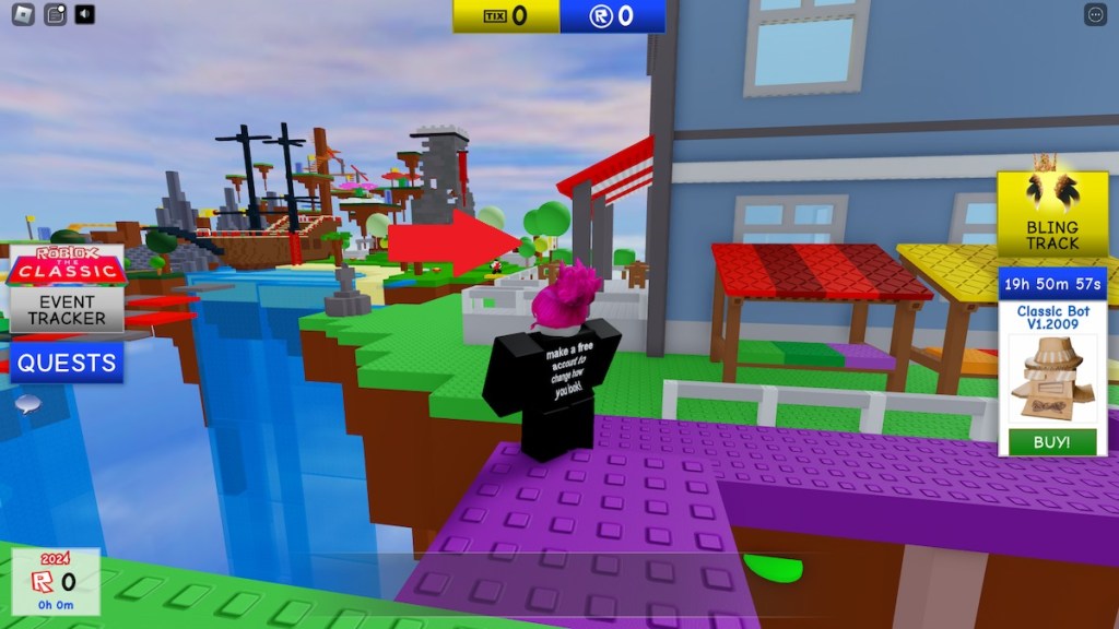All book locations in Roblox The Classic Buried Treasure quest