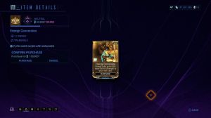 How to get Energy Conversion in Warframe