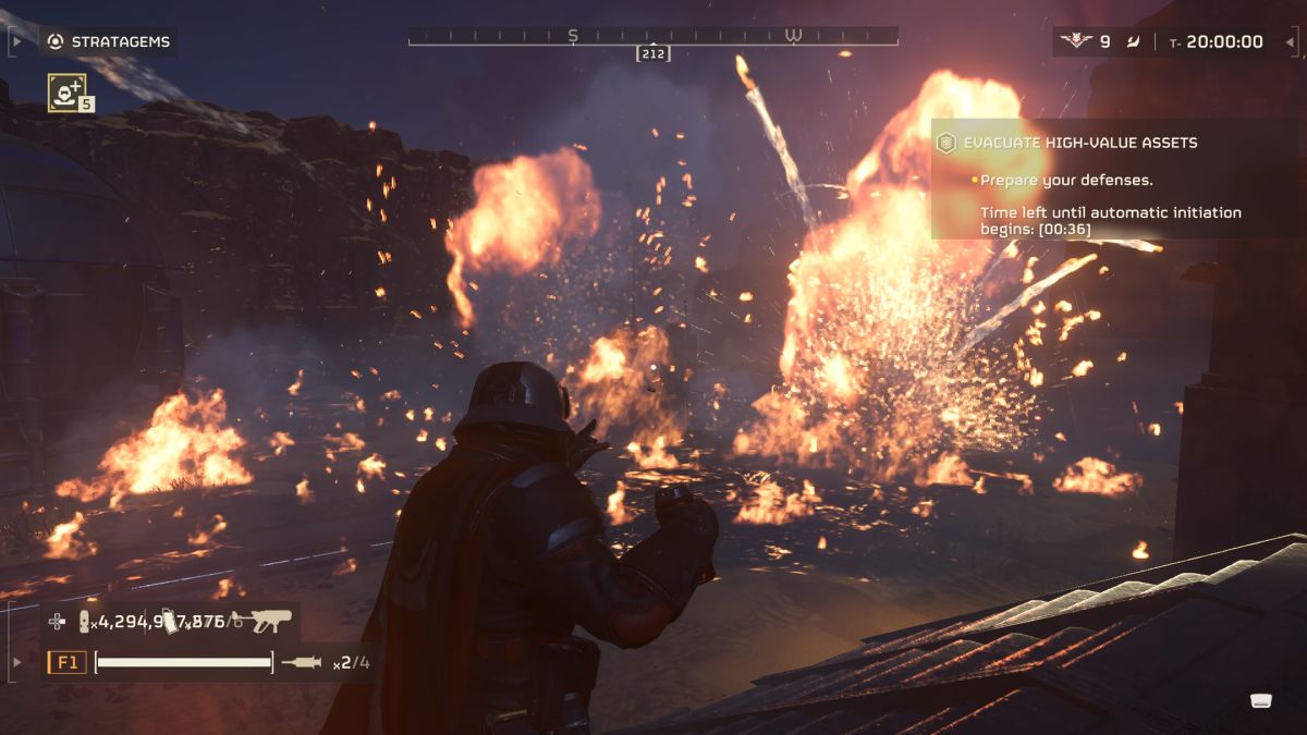 It looks like Helldivers 2 has a new infinite grenade glitch