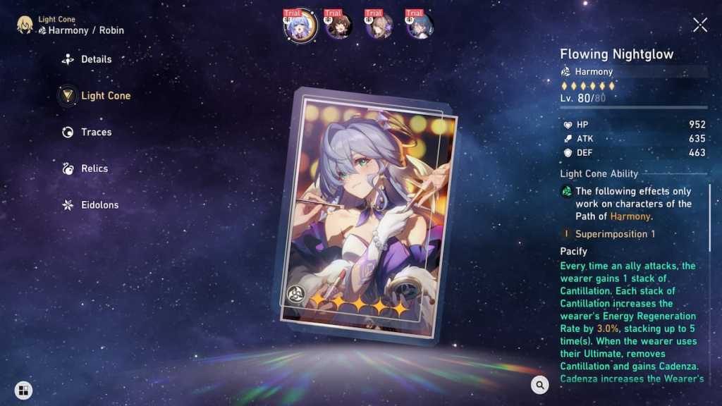 Honkai: Star Rail Best Robin Build