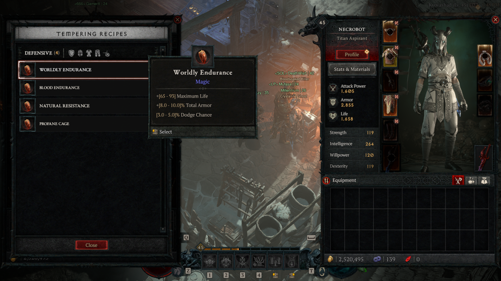 Diablo 4 Season 4 Armor Cap, explained