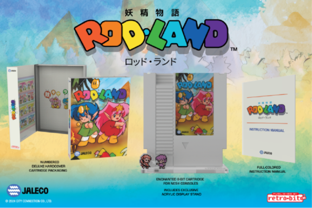 Rod Land is getting a wider Game Boy and NES release through Retro-Bit