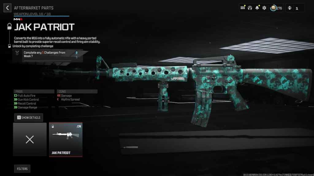New fully automatic M16: Best Warzone loadout