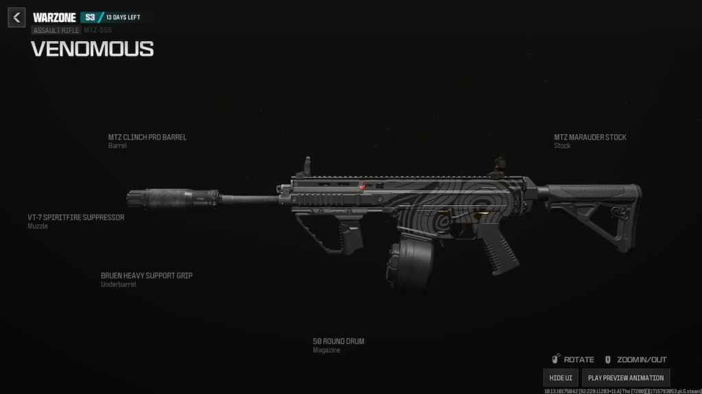 Best MTZ 556 loadout for Warzone