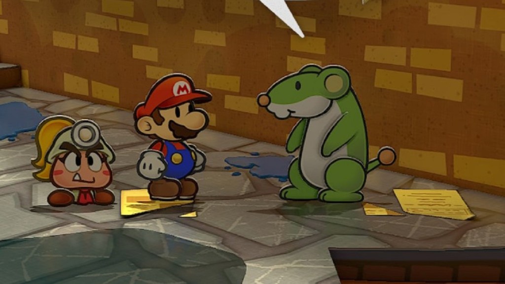 Should you invest in Lumpy's search for oil Paper Mario: The Thousand ...