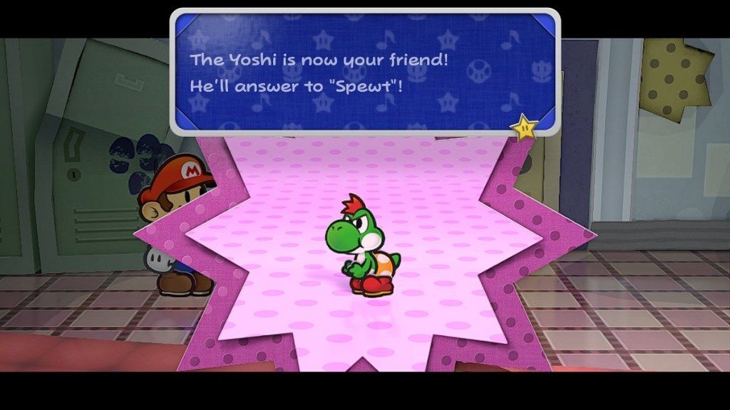 Yoshi colors and how to pick them in Paper Mario: The Thousand-Year Door