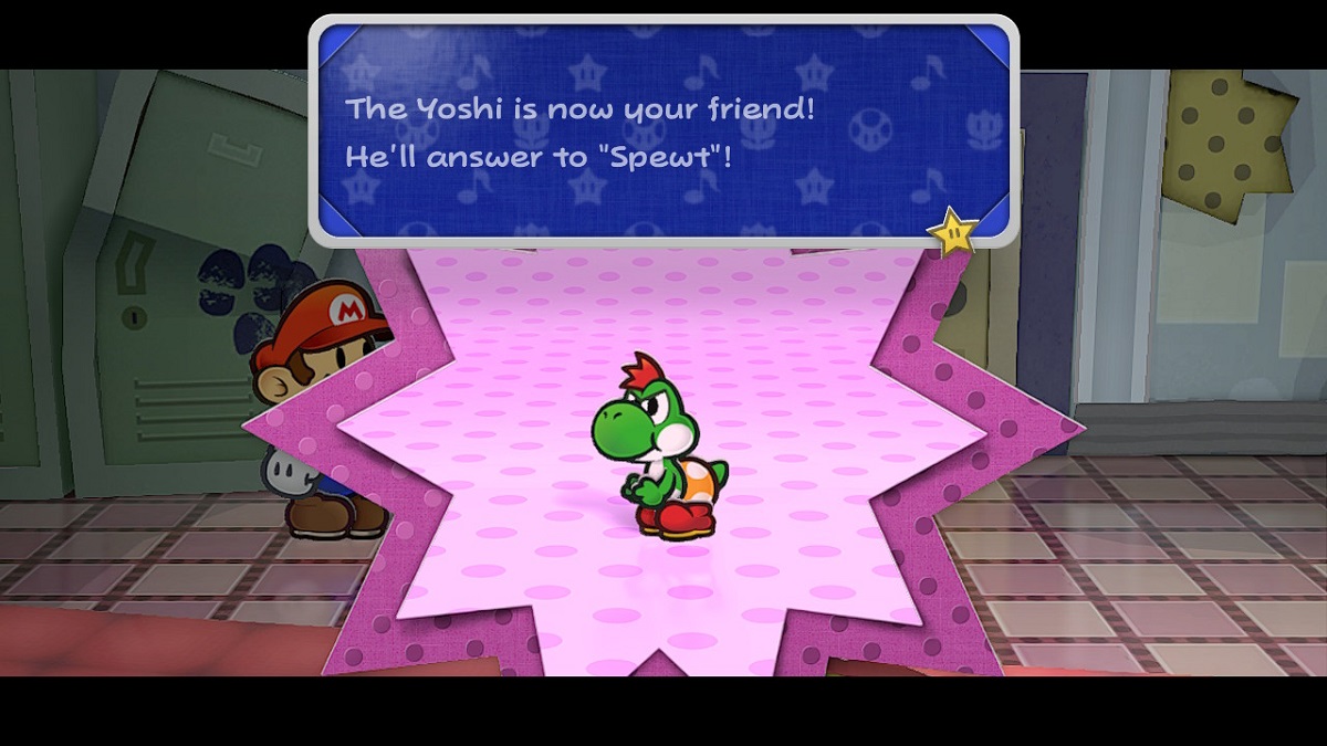 Yoshi colors and how to pick them in Paper Mario: The Thousand-Year Door
