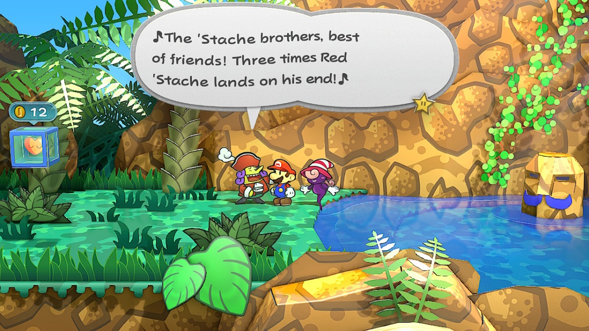 How to solve the Stache Brothers Red and Blue puzzle in Paper Mario ...