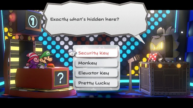 Paper Mario: The Thousand-Year Door - All Thwomp quiz answers