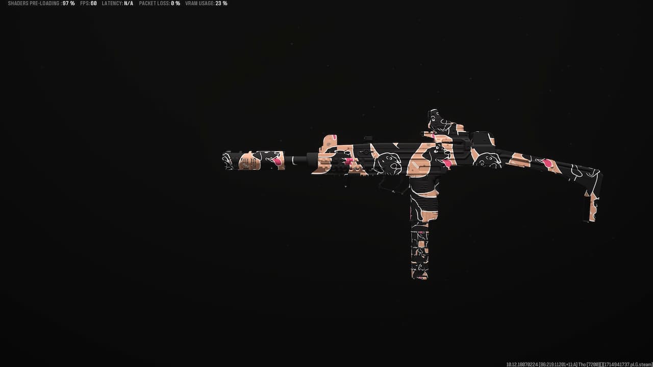 Best buffed WSP-9 SMG loadout build for Warzone