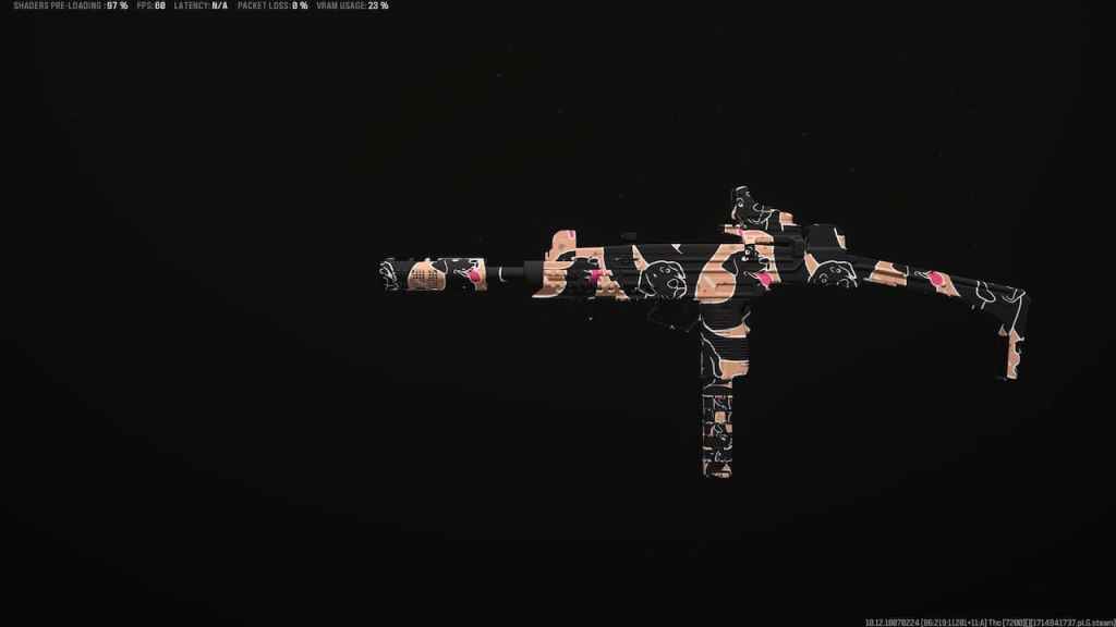 Best buffed WSP-9 SMG loadout build for Warzone