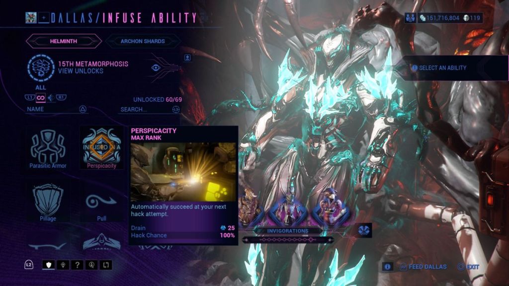 How to get and use Perspicacity in Warframe