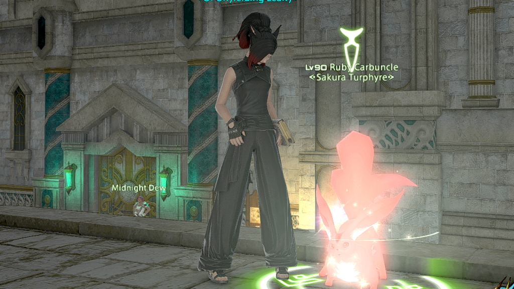 FFXIV Carbuncle glamours & how to change a summon's color – Destructoid