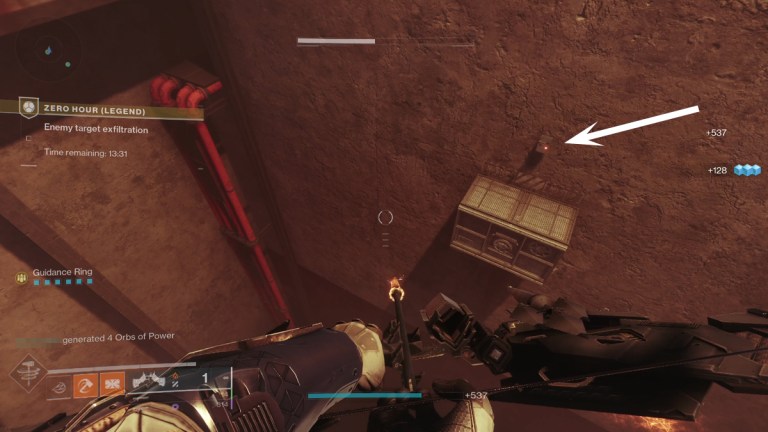 Where to find the first pair of switches in Destiny 2 Zero Hour