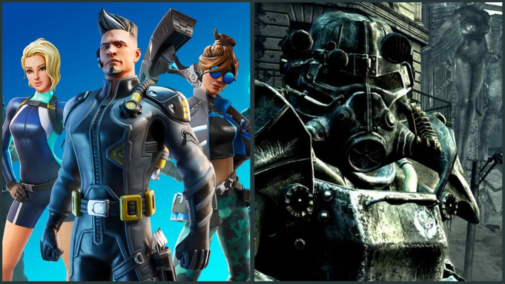 Fortnite is teasing a Fallout crossover