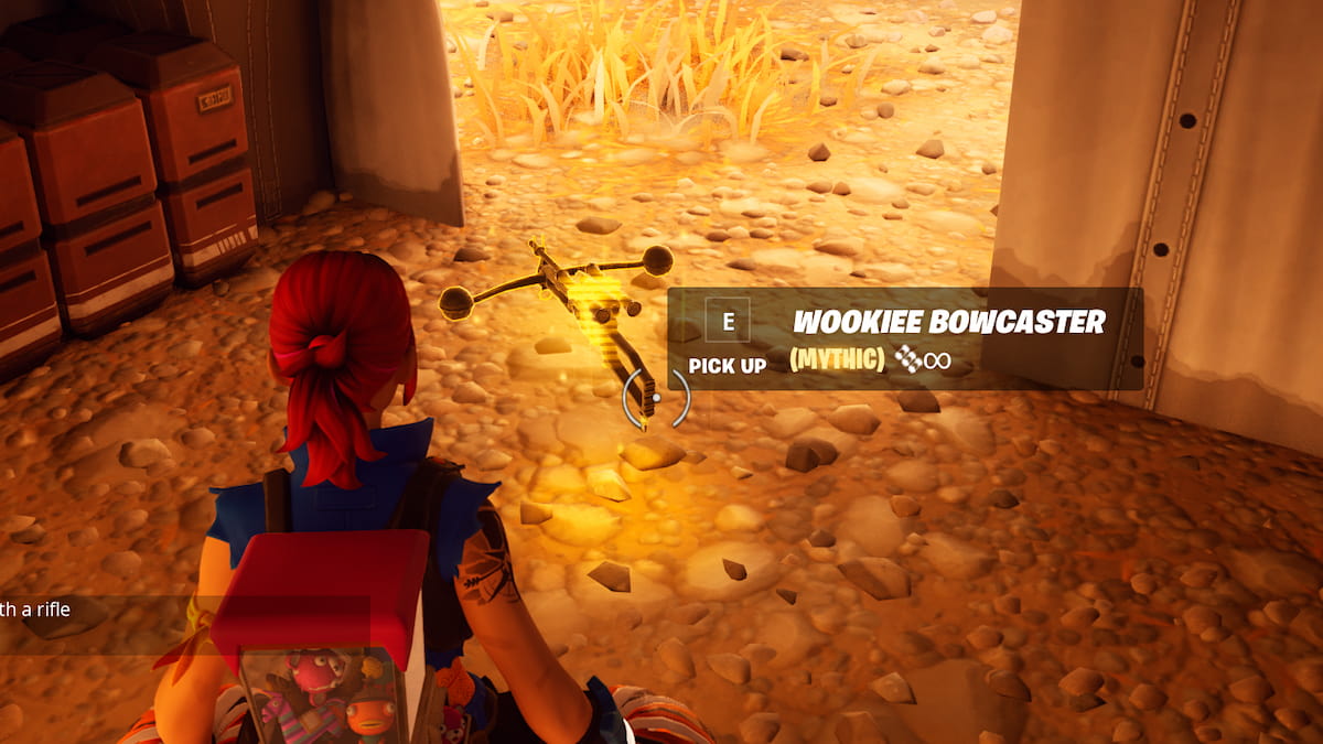 How to find a Wookiee Bowcaster in Fortnite