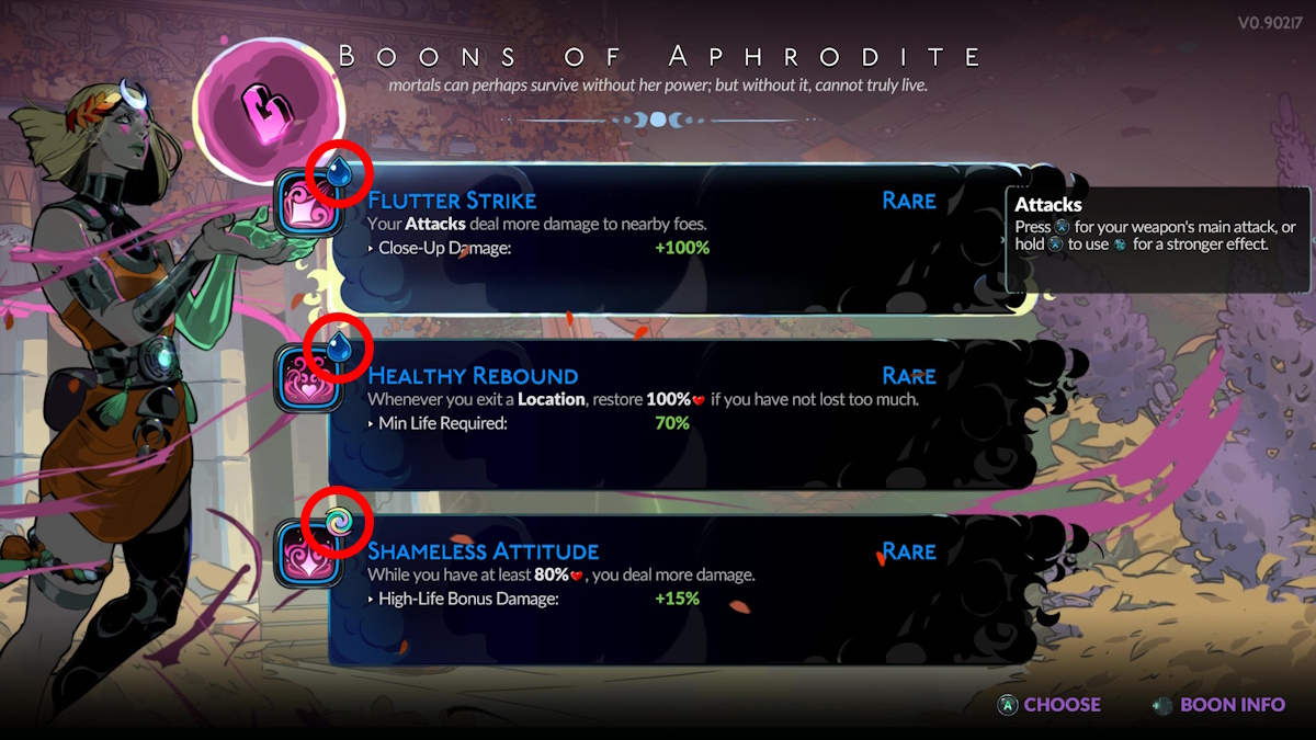 Hades 2 Boon Elements - How they work and best Infusions