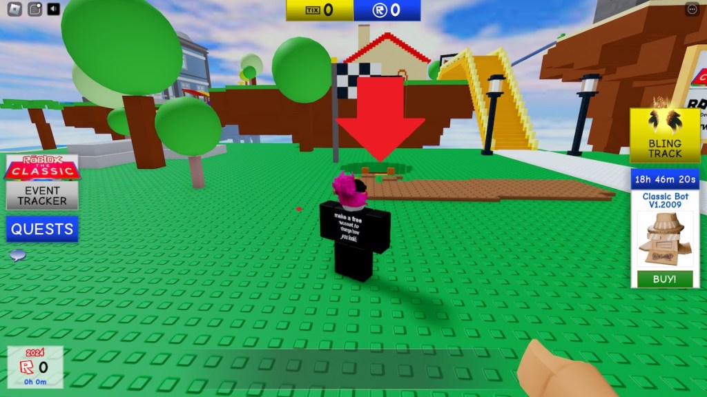 All Roblox The Classic secrets: Character Doors, Wardrobe Secret, and more