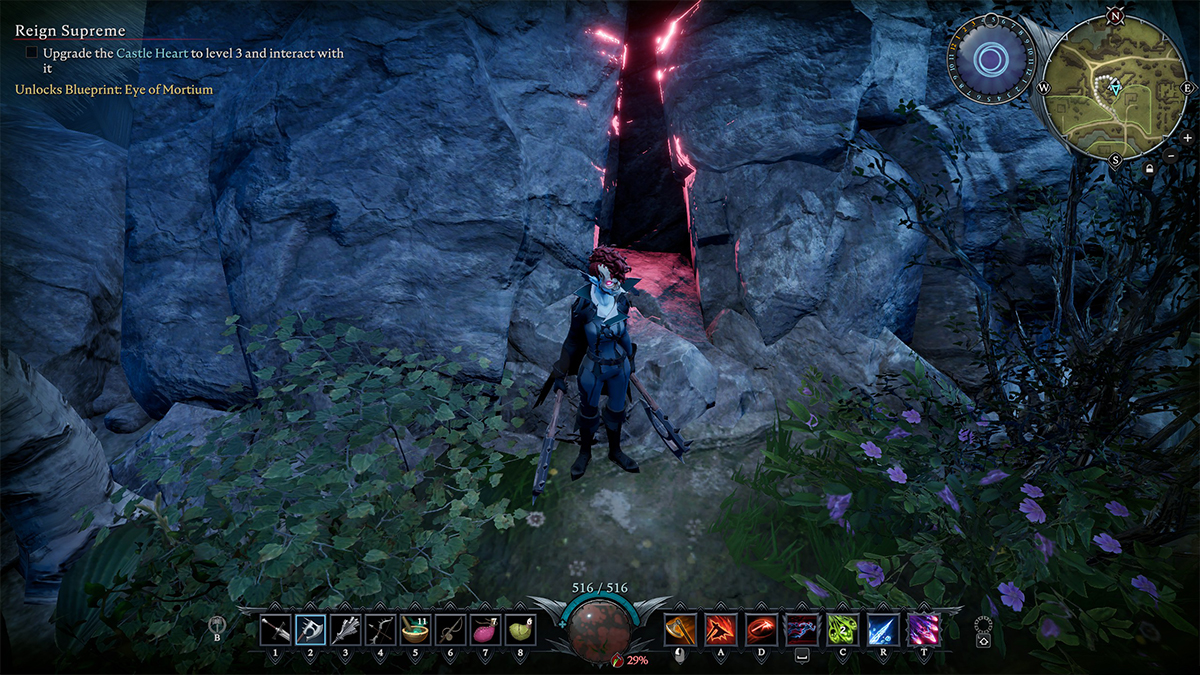 How to reach the cave passages in V Rising