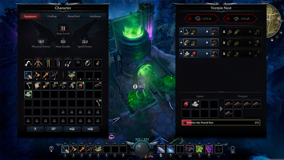 How to unlock Rat Form in V Rising